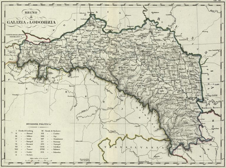 Forgotten Galicia - Historical Maps of Galicia (1775-1918)