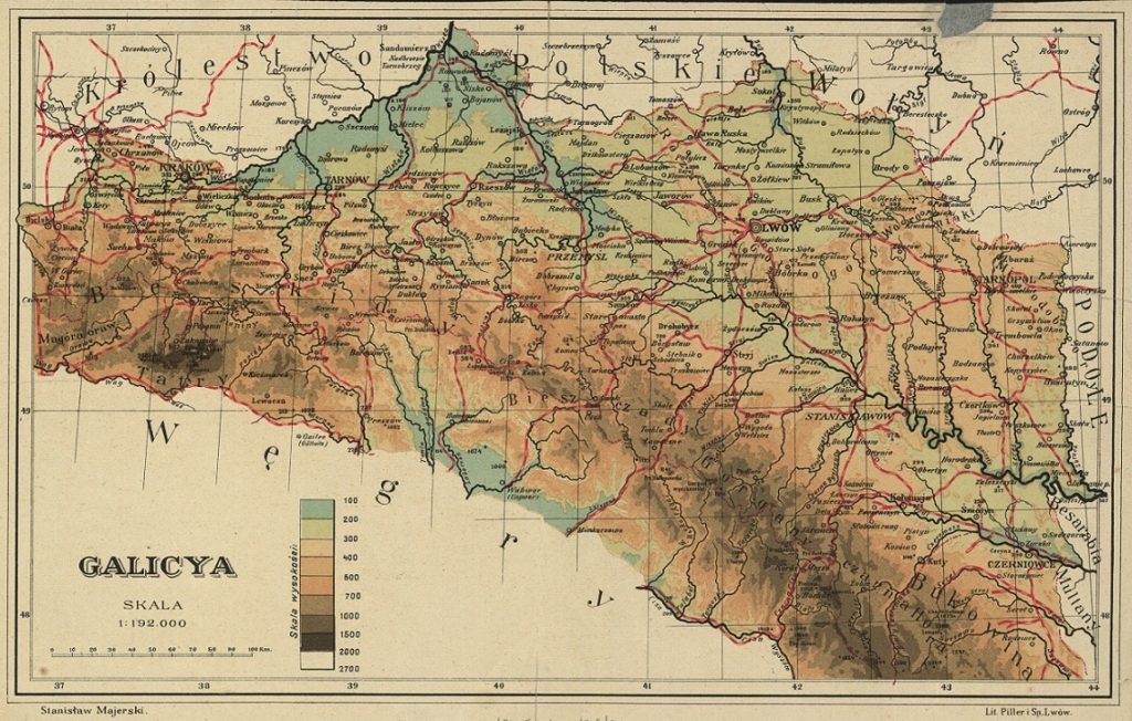 Forgotten Galicia - Historical Maps of Galicia (1775-1918)