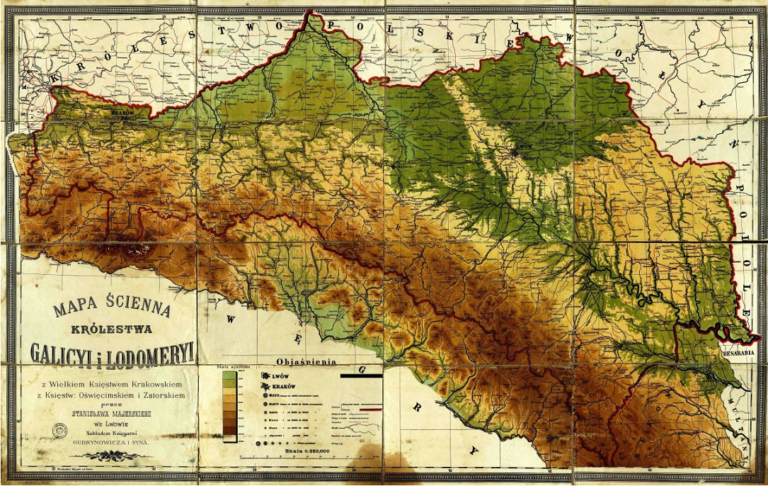 Forgotten Galicia - Historical Maps of Galicia (1775-1918)