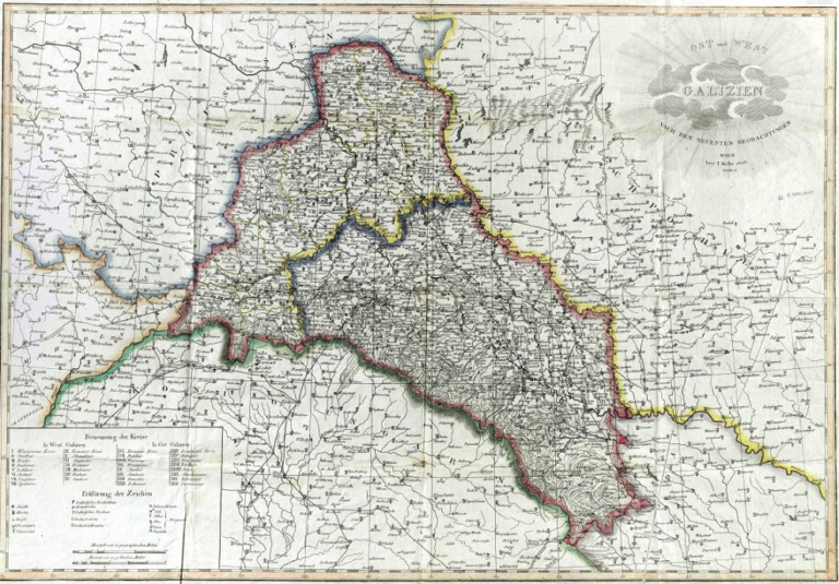 Forgotten Galicia - Historical Maps of Galicia (1775-1918)