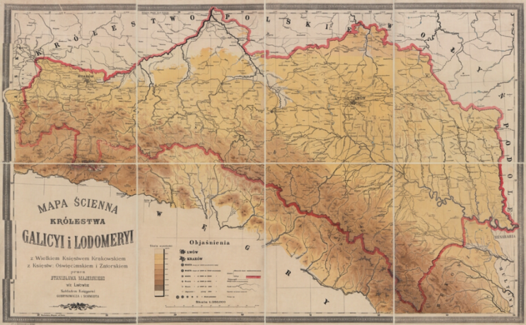 Forgotten Galicia - Historical Maps of Galicia (1775-1918)